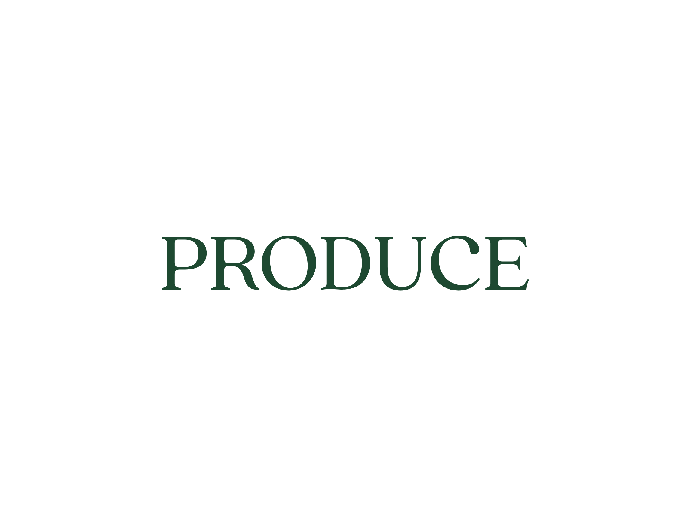 PRODUCE – Spade & Spoon